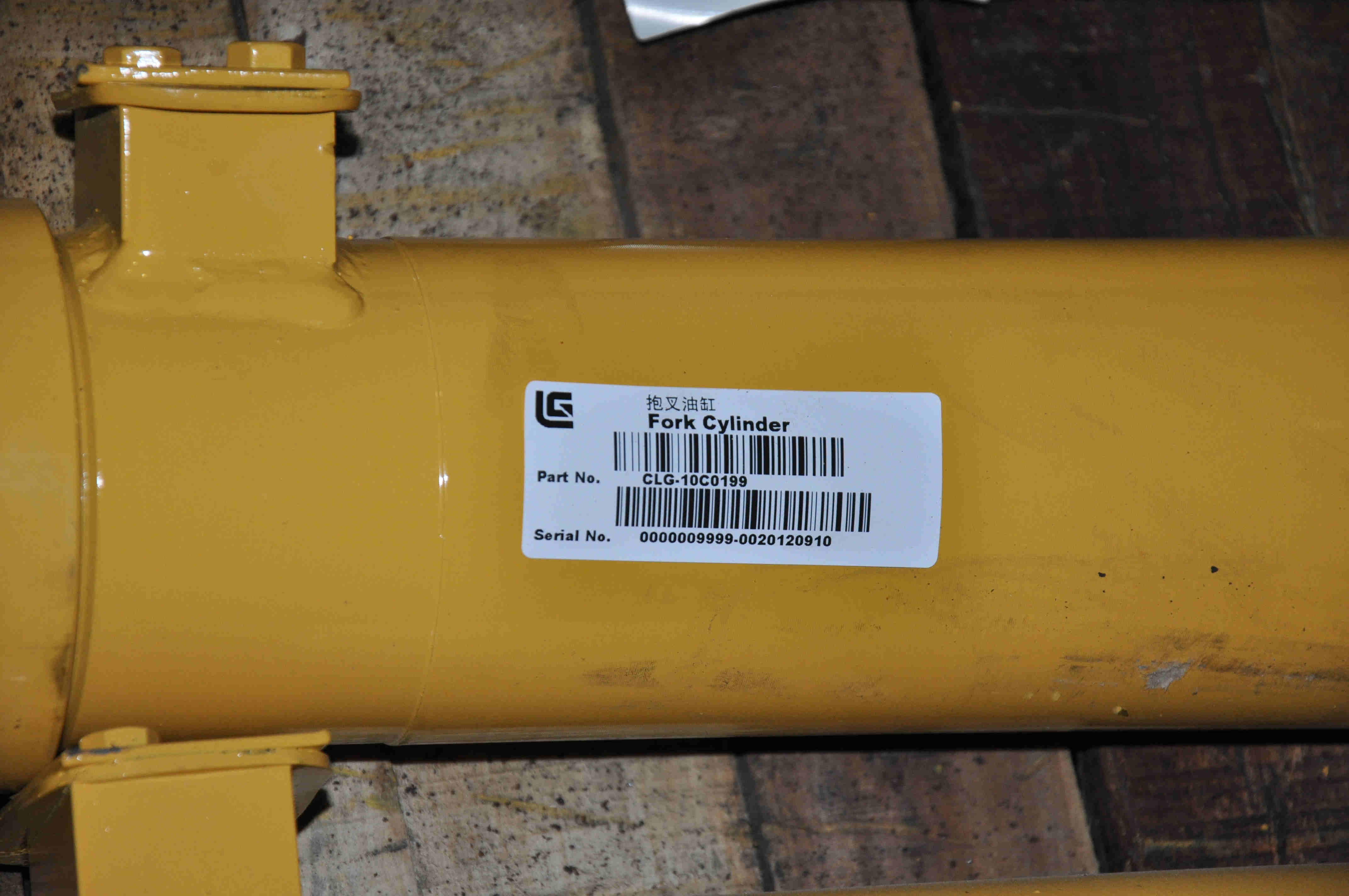 Lgmc Wheel Loader Parts 10C0199 Fork Cylinder Loading And Unloading ...
